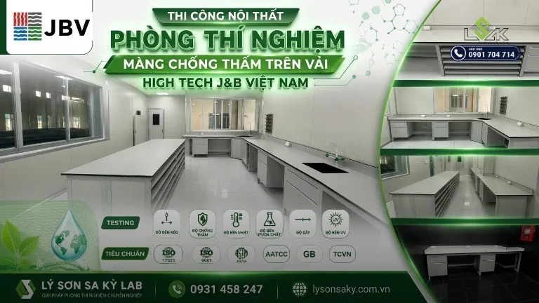 Thiết Kế và Cải Tạo Phòng Thí Nghiệm Ngành Dệt Nhuộm cho Hi-Tech J&B ...